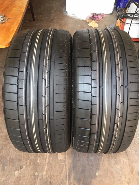 X2 245 30 ZR 20 90y XL Continental Sport Contact 6 X Demount Tyres ...