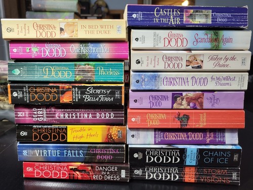 CHRISTINA DODD Book Lot 17 Novels - The Chosen Ones priceless virtue ...