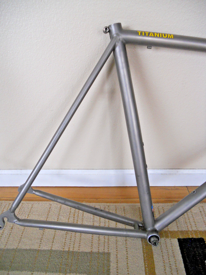 Litespeed Catalyst Titanium Road Frameset 56cm w/ Carbon Aero Fork ...