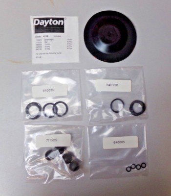 Liquid End Diaphragm Pump Repair Kit, 1/2" (Fits 6PY42 Pump) (M) | eBay
