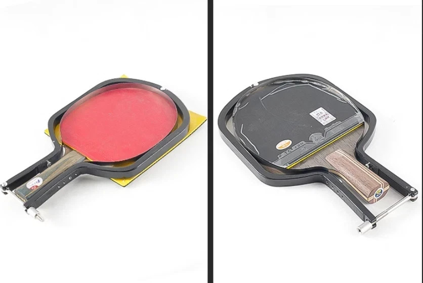 Universal Table Tennis Racket Rubber Cutting Machine Manual Press Ping ...