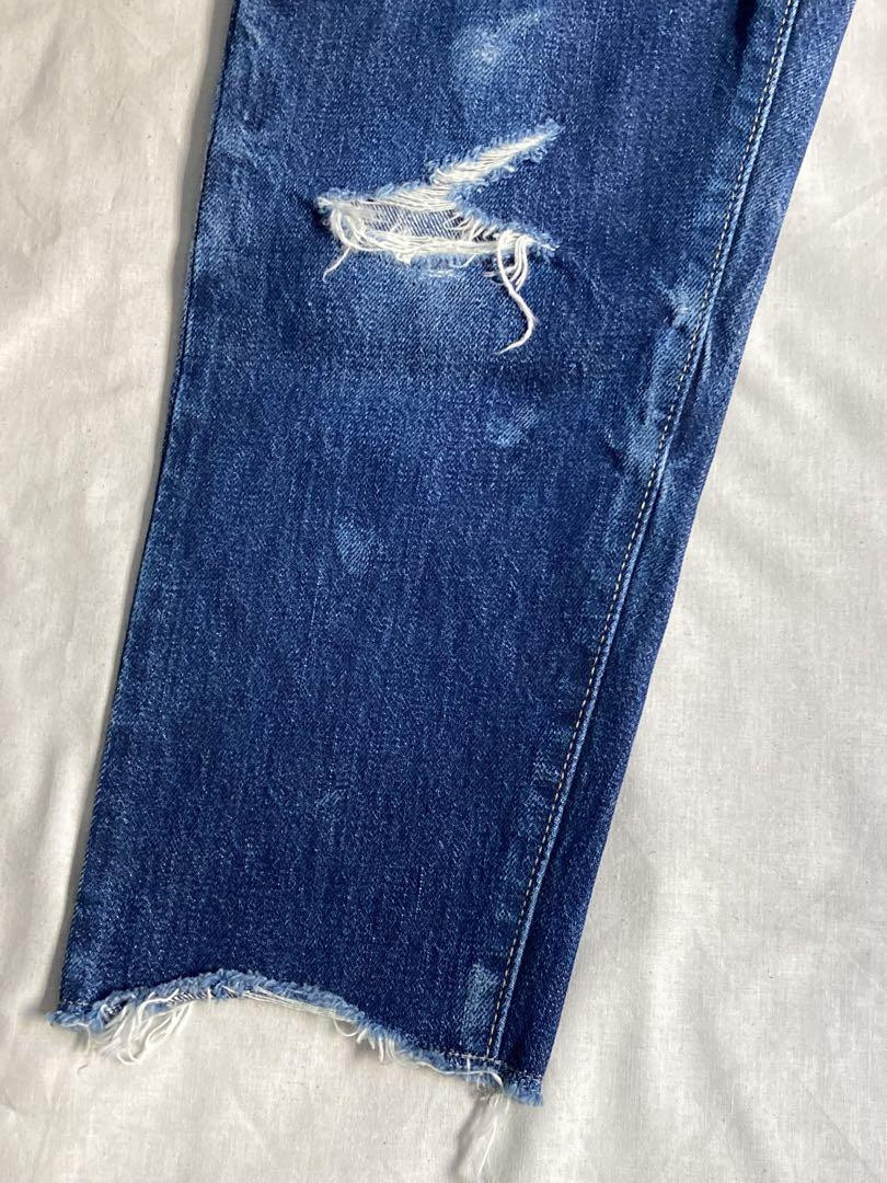 Chimala Slim Fit Tapered Denim Pants Dark Blue 27 Unisex New Chimala Slim Fit Tapered Denim Pants Dark Blue 27 Unisex New