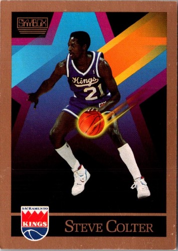 1990 SkyBox Steve Colter #408 Sacramento Kings Basketball Card | eBay