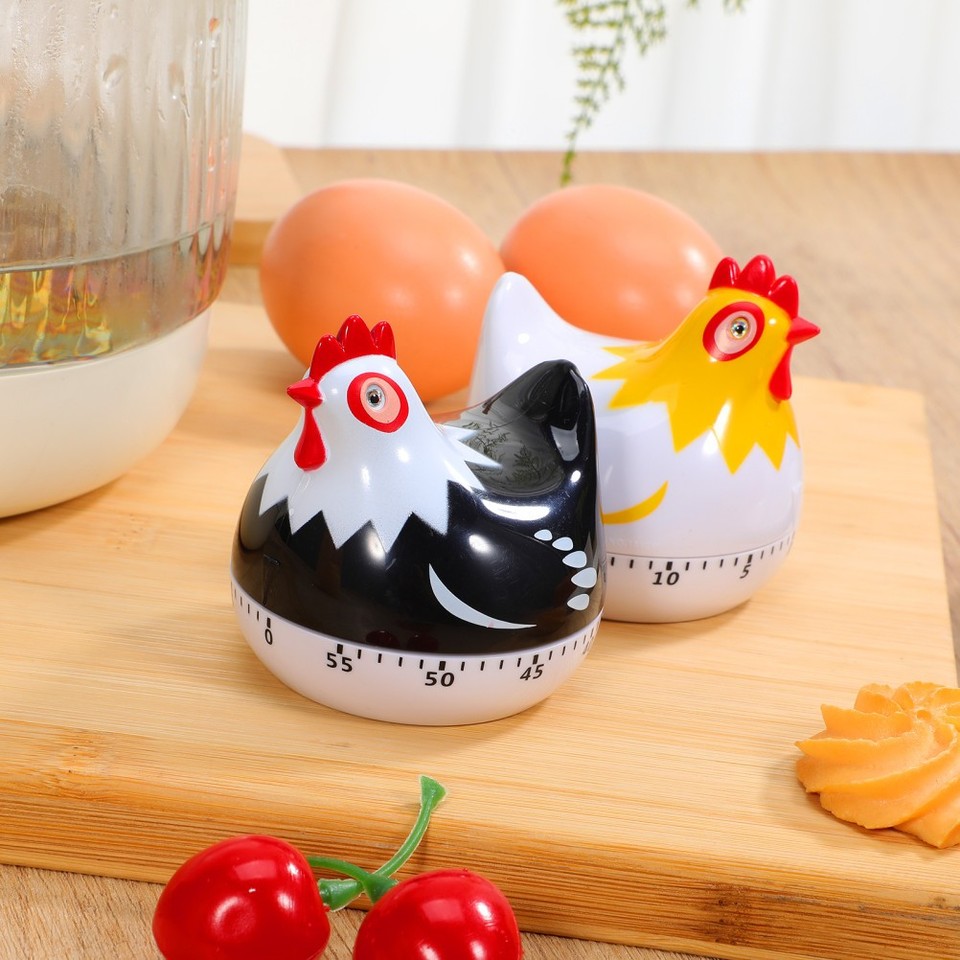 5 PCS Small Kitchen Timer for Cooking Chicken Egg Timers Pattern ...
