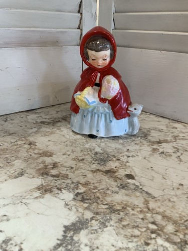 Vintage Napco Little Red Riding Hood Figurine 1956 | eBay