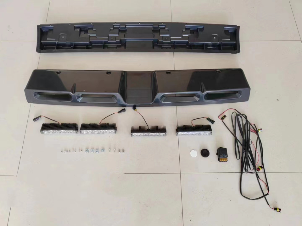 ROOF TOP LIGHT BAR Land Cruiser LC300 2021-2023 J300 Fits For LED Lamp ...