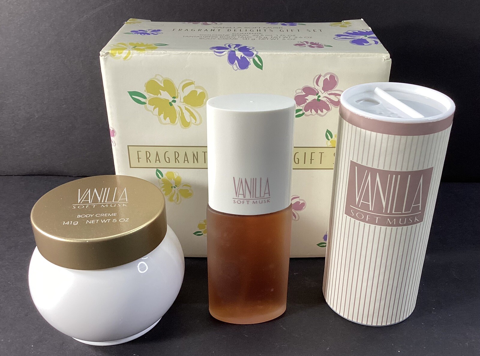 Avon Vanilla Soft Musk Cologne Spray 1.0 Fl Oz Body Talc, Body Cream ...