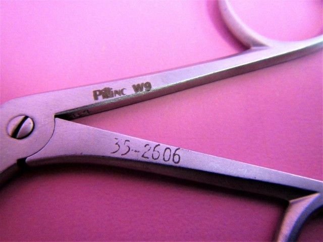 Pilling 35-2606 Venous Valve Scissors 10mm Straight 4" (18.5cm) German ...