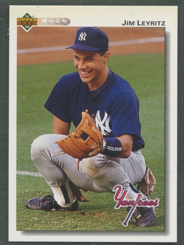 1992 Upper Deck #117 Jim Leyritz New York Yankees | eBay