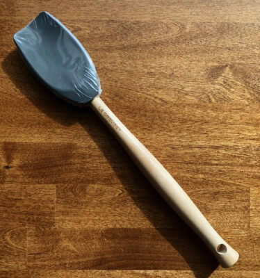 "Flint" Craft Spatula Spoon LE CREUSET Wooden Silicone Utensil Gray ...
