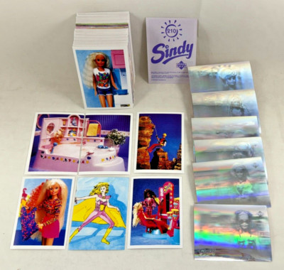 SINDY DOLL (UK Barbie Rival) HASBRO Upper Deck 1995 ALBUM STICKER Card ...