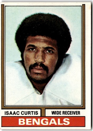 1974 Topps #315 Isaac Curtis | eBay