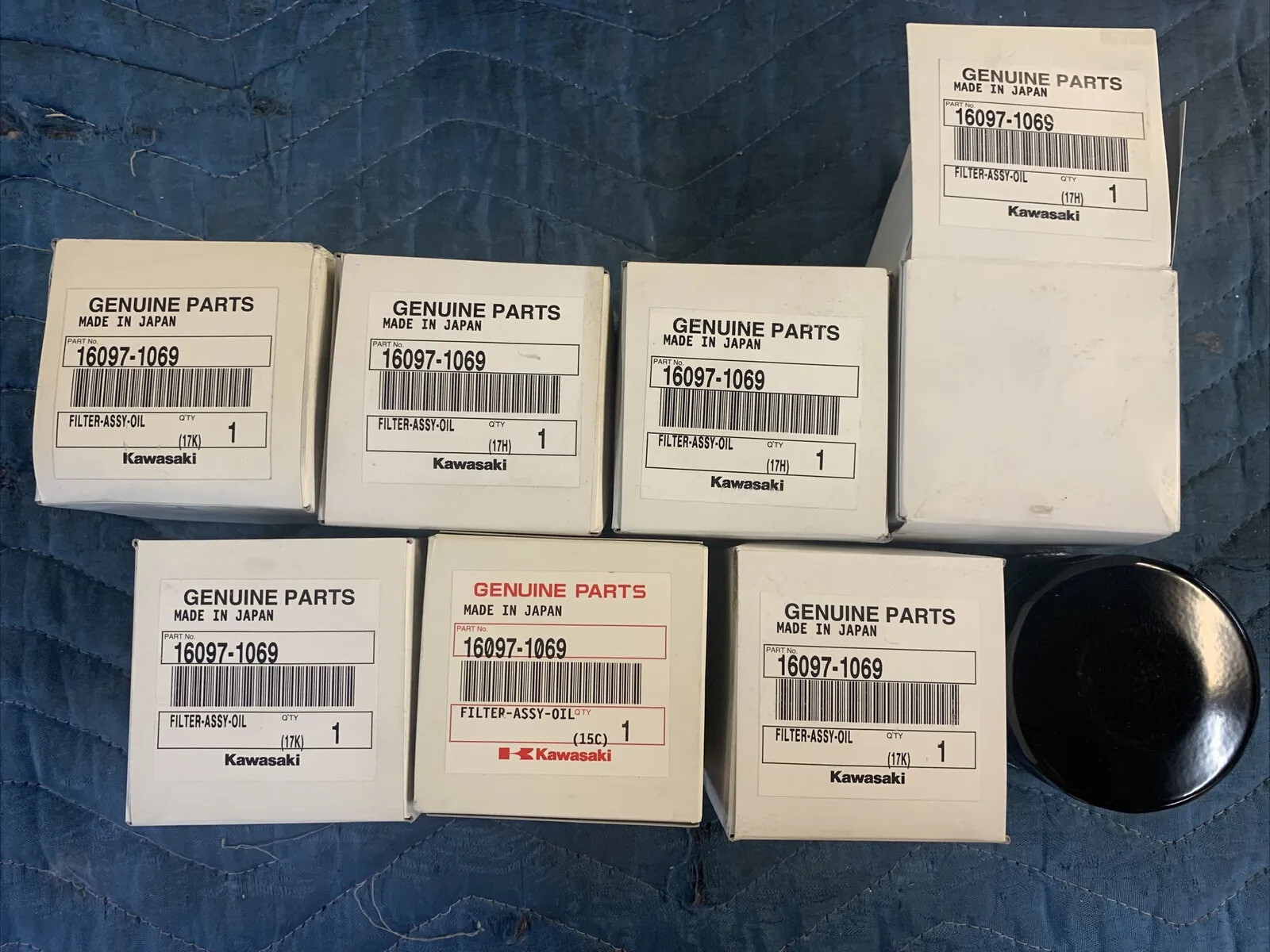 KAWASAKI 16097-1069 - cross reference oil filters | oilfilter ...