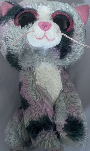 TY Beanie boos Plush Kids Soft Toy LINDI THE KITTY CAT 6" - without tag ...