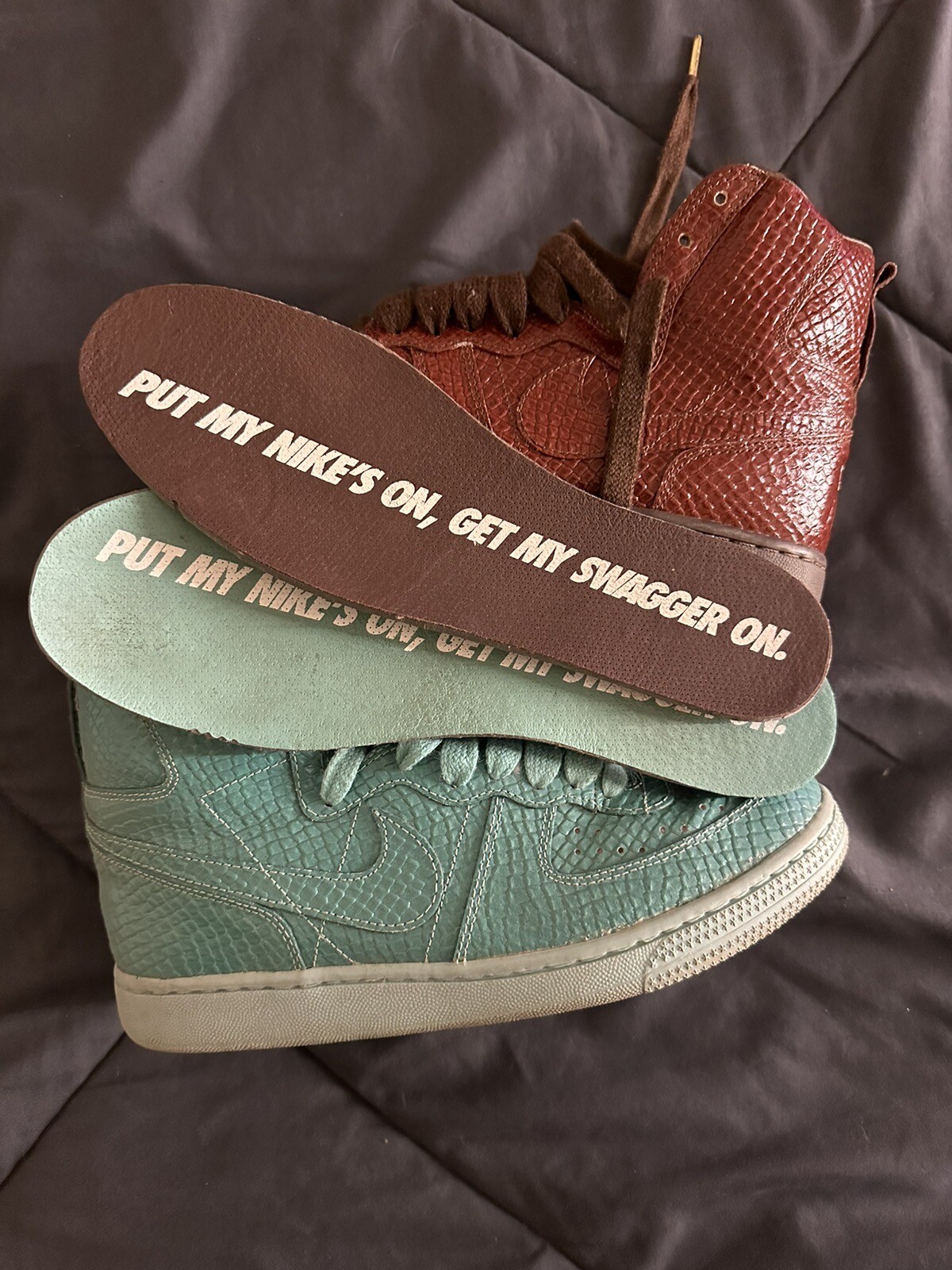 Nike Terminator Hi Supreme QK Swagger - Size 9 - Gem