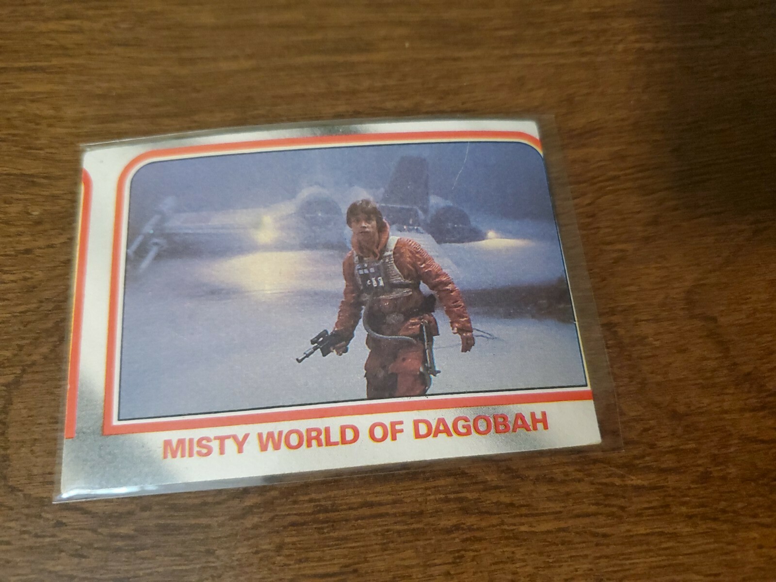 Vintage 1980 Star Wars Empire Strikes Back RARE ERROR! Card # 57 ONE OF ...