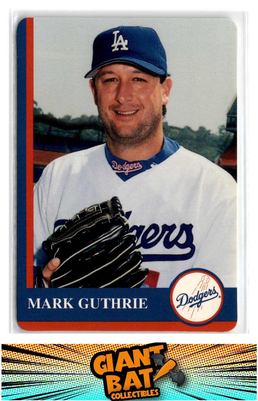 1997 Mother's Cookies Los Angeles Dodgers #17 Mark Guthrie | eBay