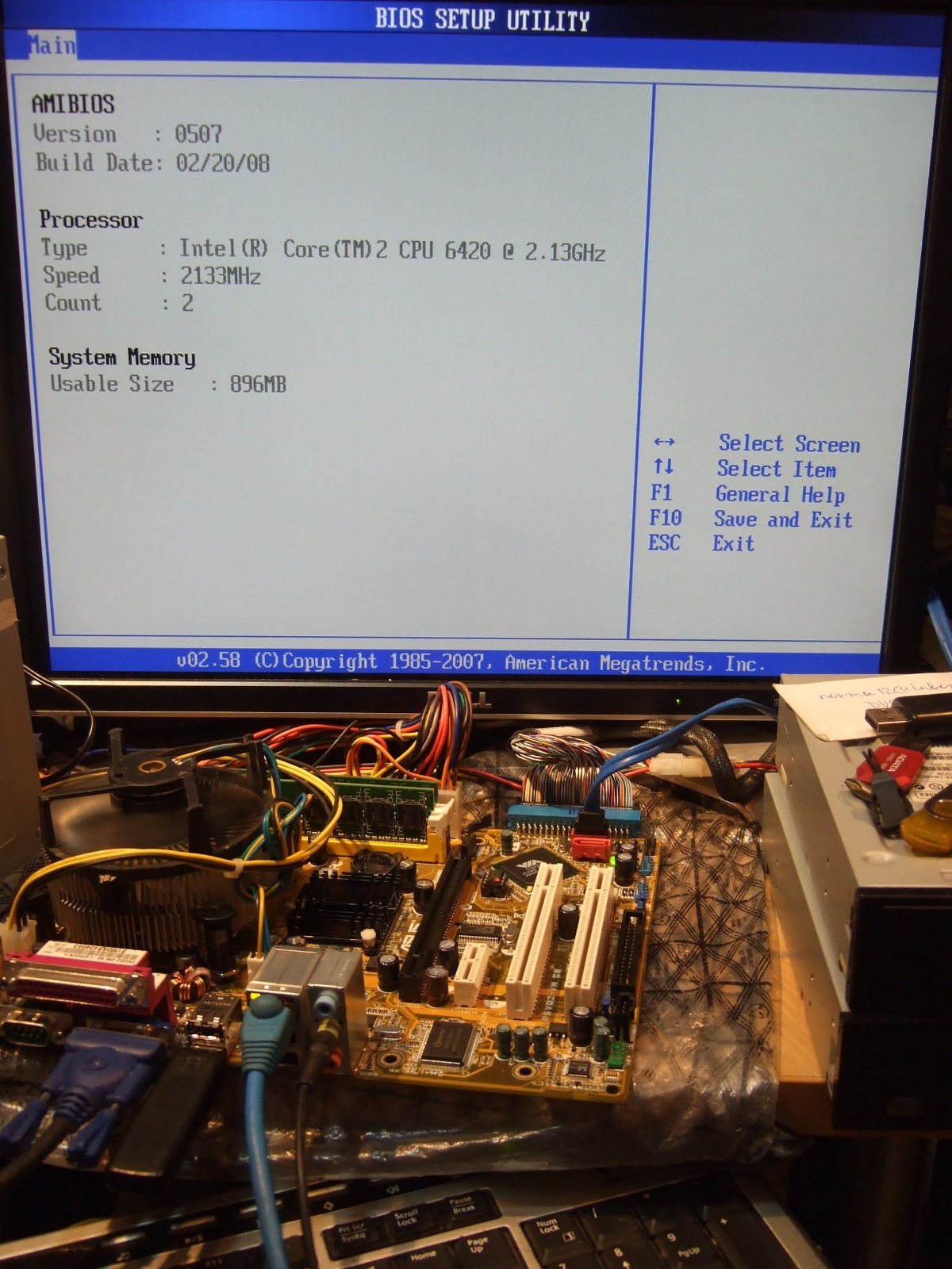 ASUSTeK COMPUTER P5KPL-VM, LGA775 Socket, Intel Motherboard for sale ...