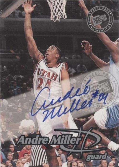 1999 Press Pass - Autographs Andre Miller (AU, RC) for sale online | eBay