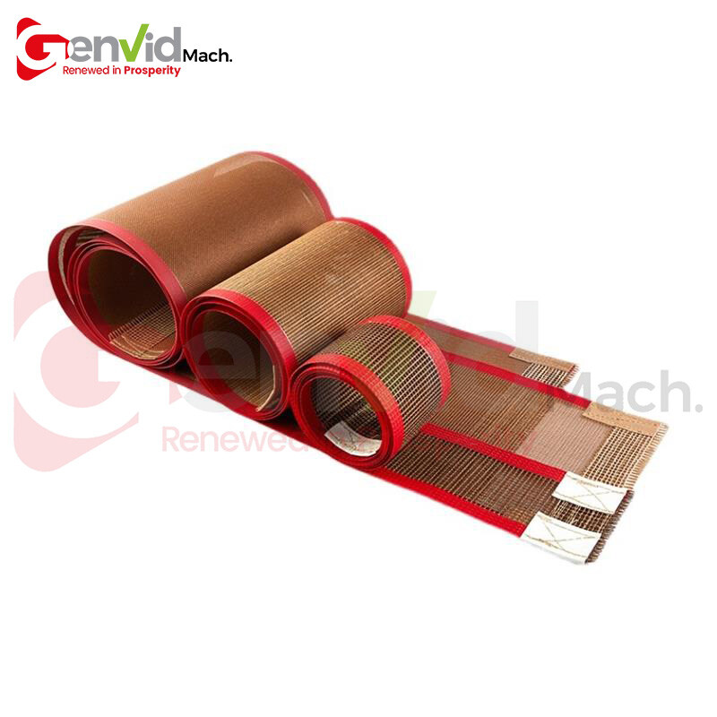 Customized Teflon Mesh Conveyor Belt/Shrink Tunnel Temperature Net ...