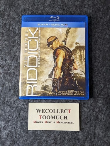 Riddick The Complete Collection Blu-Ray 2014 Universal Widescreen Vin ...