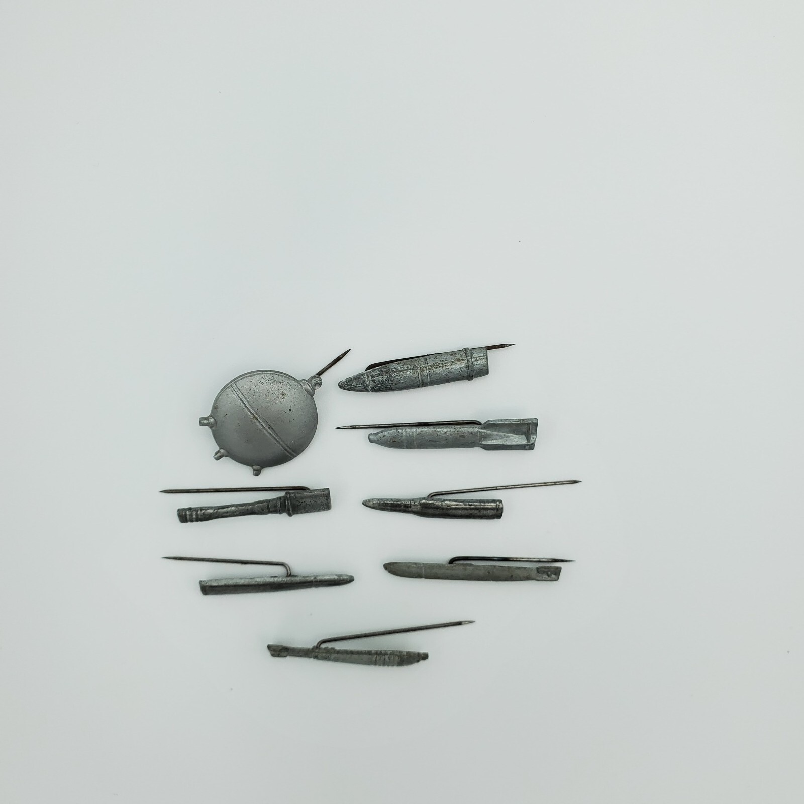 Original German WW2 WWII WHW granade missile pin set bomb mine torpedo ...
