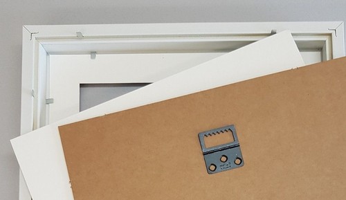 3D 10"x5" White Picture Photo Box Frame Medal Memorabilia Object Art ...