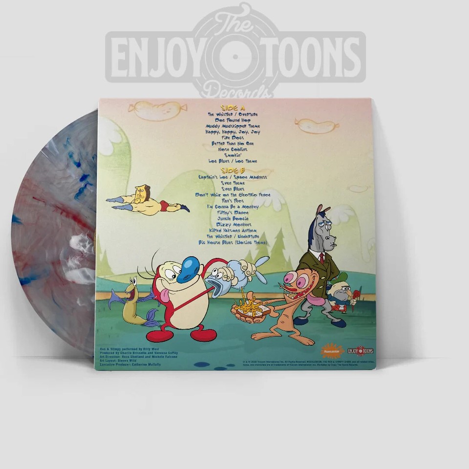 Ren & Stimpy You Eediot Vinyl Lp Record /200 Nicktoons NOT Hey Arnold ...