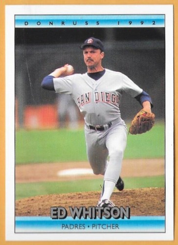 1992 Donruss - #380 Ed Whitson for sale online | eBay