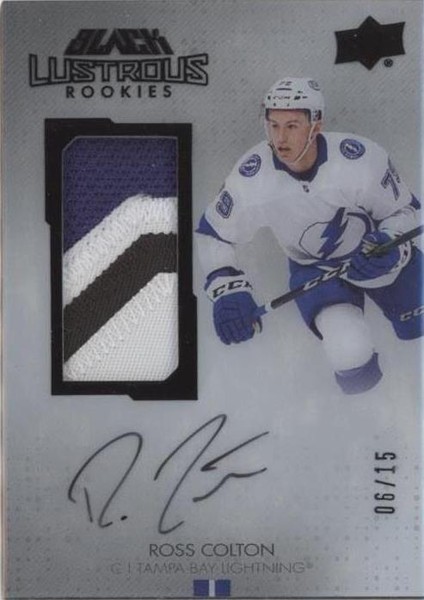 2021-22 SPx - UD Black Lustrous Rookie Auto Patches Clarity #LRPA-RC ...