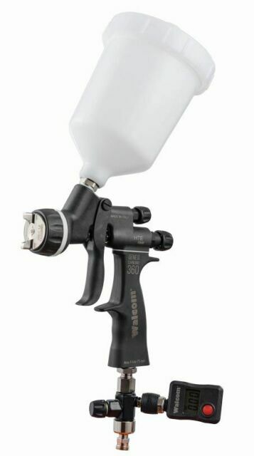 Walcom Genesi Carbonio 360 HTE Pistolet à Peinture - Transparente for ...
