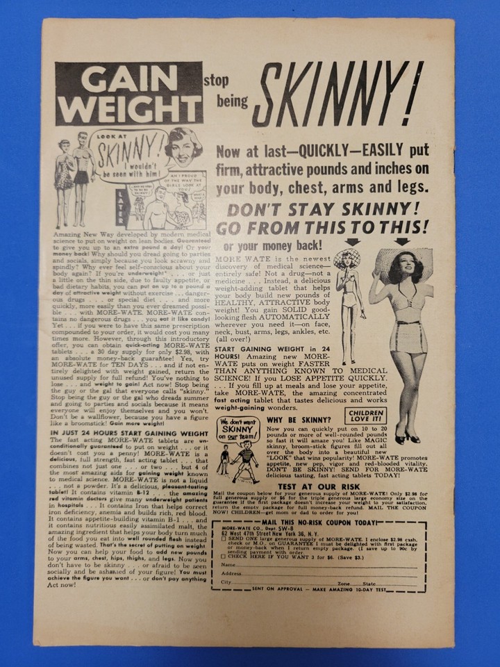 Purple Claw #8 IW Enterprises, 1962 Mid-Grade VG/F Golden-Age Reprint ...