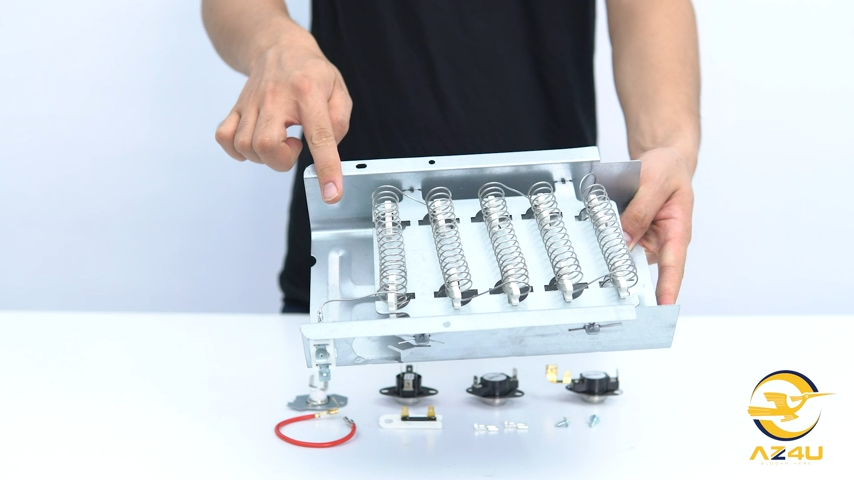 WED49STBW1 REX6634PQ0 Dryer Heating Element Thermal Kit Roper Whirlpool ...