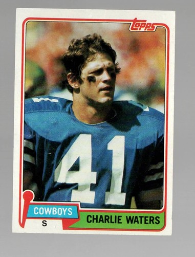 1981 Topps #455 Charlie Waters Excellent/NM | eBay