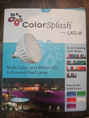 LPL-P2-RGBW-120 120V RGBW COLORSPLASH LXGW LED POOL LAMP | eBay
