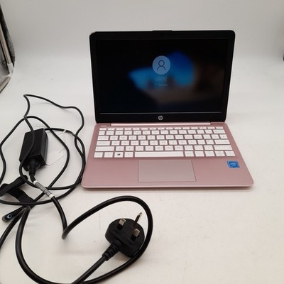 HP Stream Laptop 11-AK0508NA Pink Laptop Windows 10 Home (#H1/NA) | eBay UK