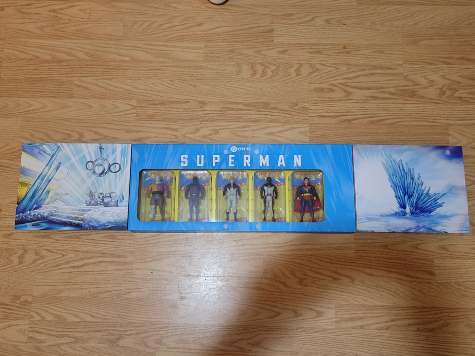 McFarlane Toys DC Super Powers Superman Movie 5-Pack Bundle Gold Label ...