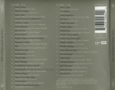 VARIOUS ARTISTS OPERA ALBUM, 2002 NEW CD | eBay