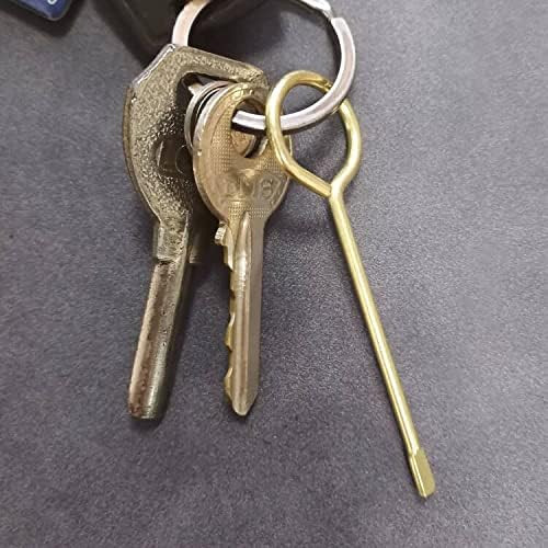 Set Of 8 Emergency Keys For Interior Door Locksets Privacy Key Ring ...