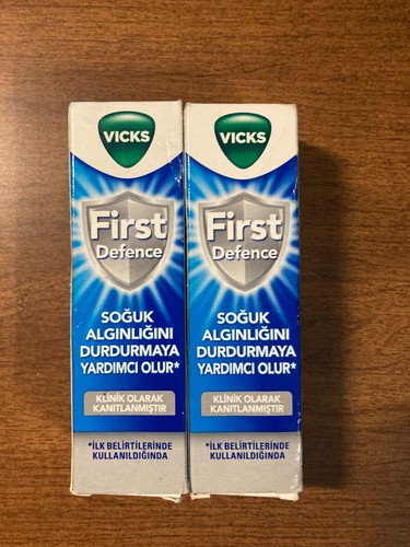 2x LOT VICKS First Defence nasal spray 15ml | eBay