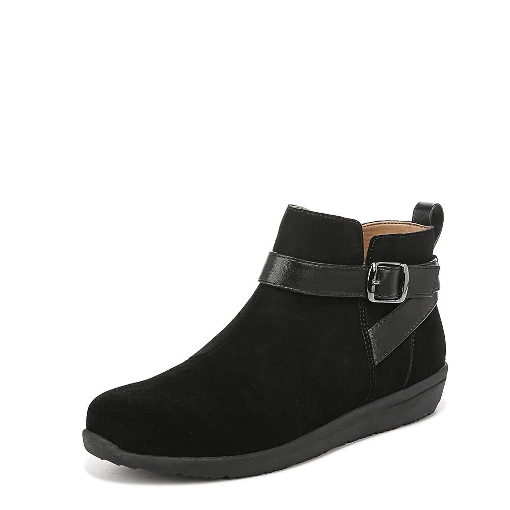 Vionic Romy - Women's Water Repellent Suede Ankle Boots Black - 6.5 ...