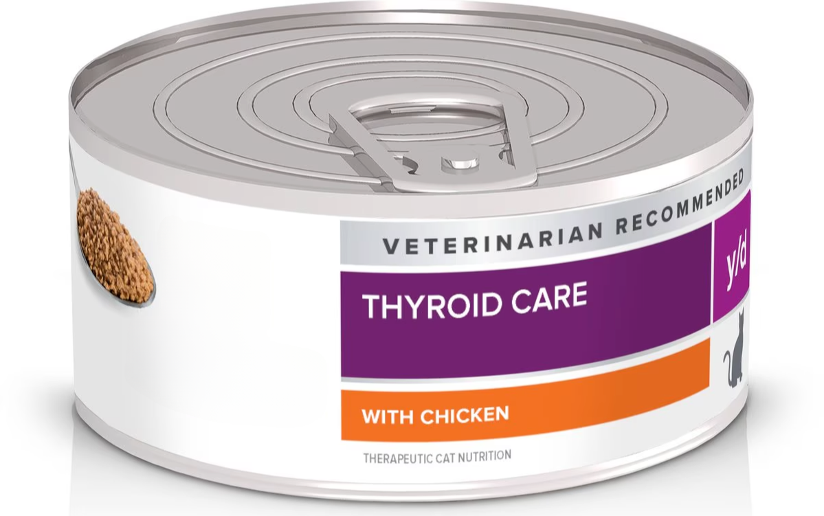 12 cans; y/d Thyroid Chicken Cat Food 5.5 oz | eBay