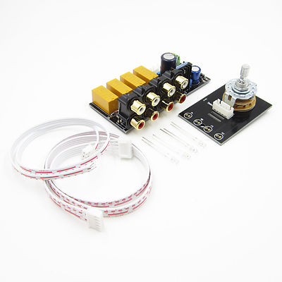 Audio Input Signal Selector Signal Switching/Relay Board Amplifier ...