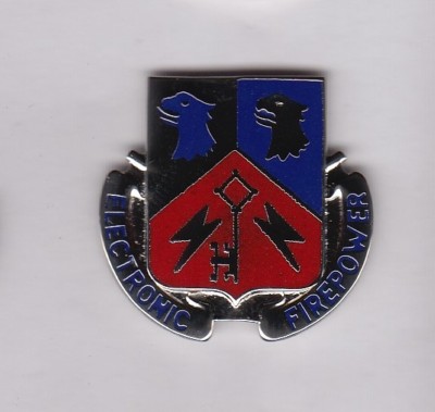 US Army 307th MILITARY INTELLIGENCE Bn MI ~1" crest DUI badge c/b NSM ...