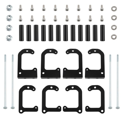 Truck Remote Mount Coil Relocation Brackets for LSX Swap LS L98 L96 LC8 ...