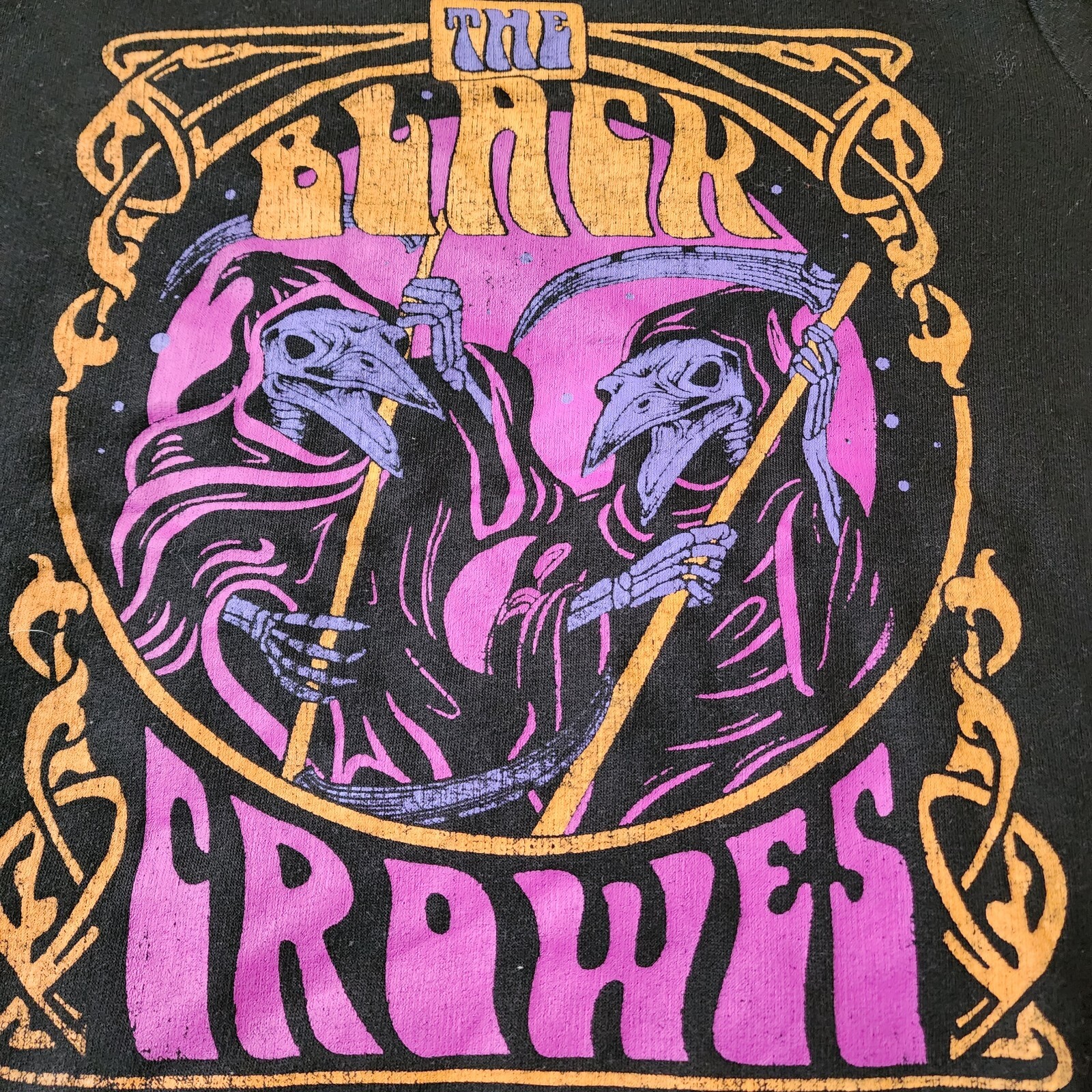 The Black Crowes (Band): Sweatshirt, Size Womens Medium, Color Black ...