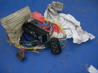 BEDFORD CF MK1 BEHIND THE DASH AND FUSE BOX GLASS TYPE WIRING HARNESS ...