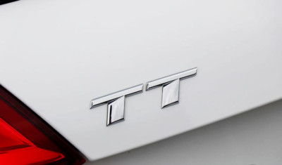 AUDI TT 8J Rear Lettering TT Badge Emblem 8J0853741A2ZZ NEW GENUINE ...