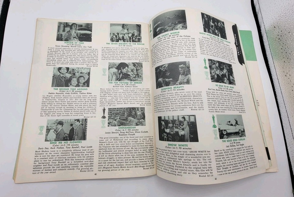 Vintage Swank Motion Pictures 1968-69 Catalog 16mm | eBay