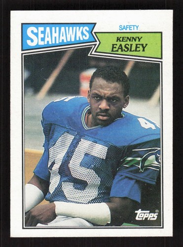 Kenny Easley 1987 Topps #183 Seattle Seahawks Football Card EX-MINT | eBay